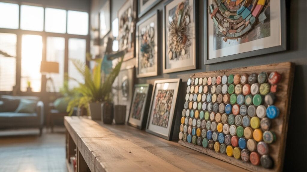 Stunning Recycled Art Pieces For Unique Wall Decor – Wakeup Wake County